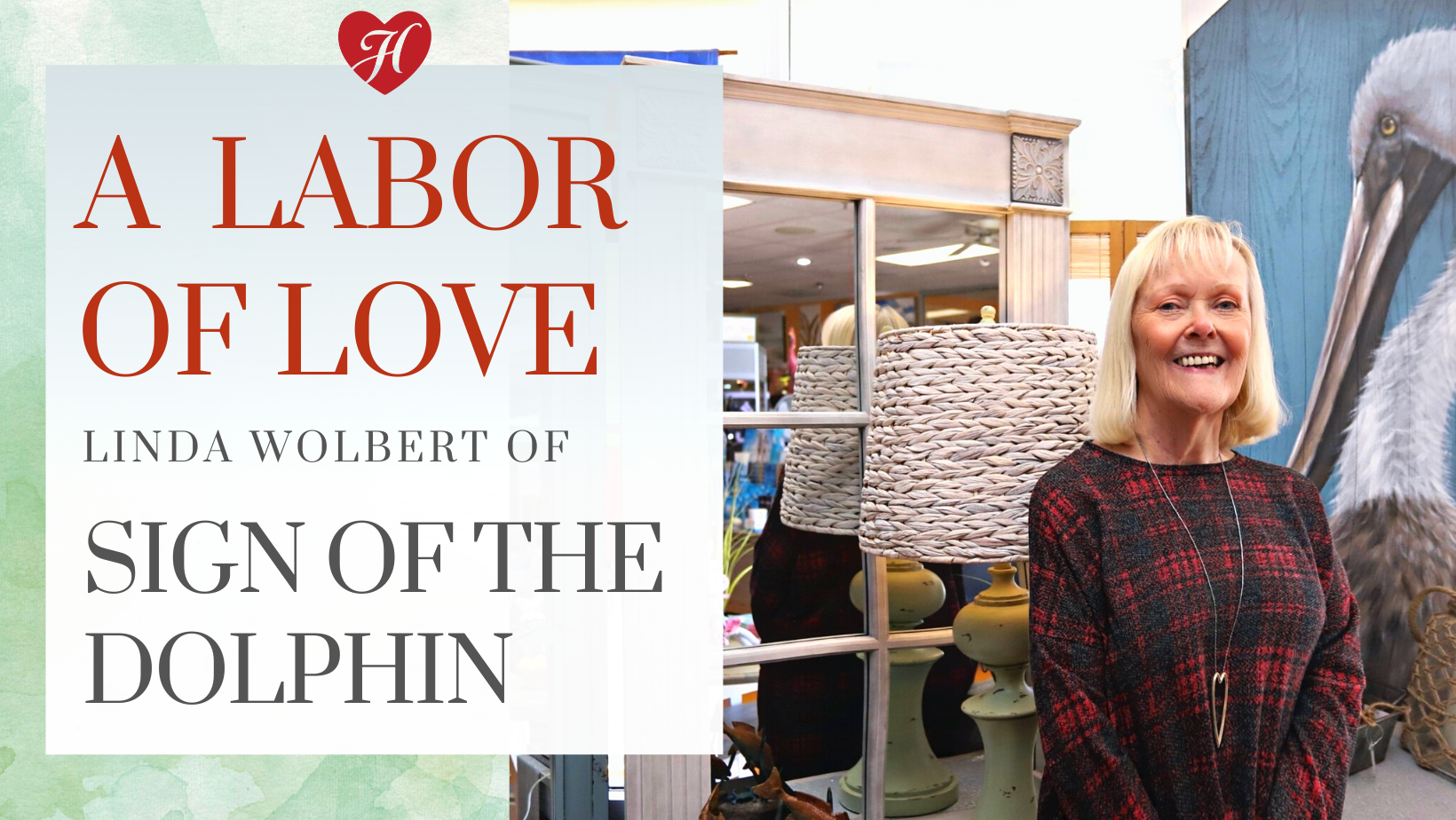 Small Business Spotlight With Linda Wolbert Of Sign Of The Dolphin